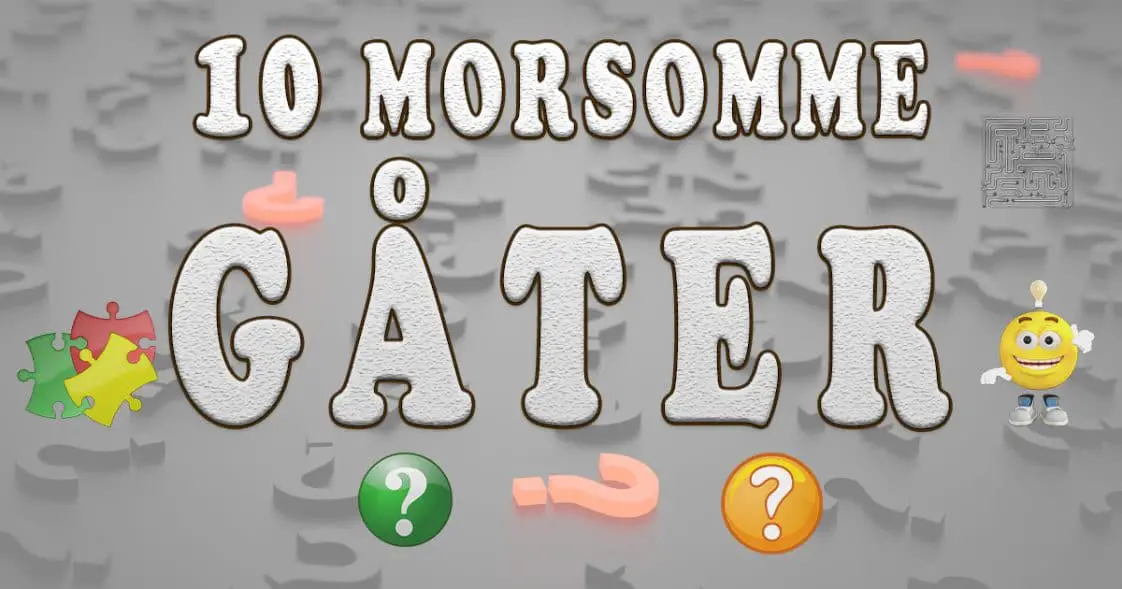 Morsomme gåter | Vitser og Gåter