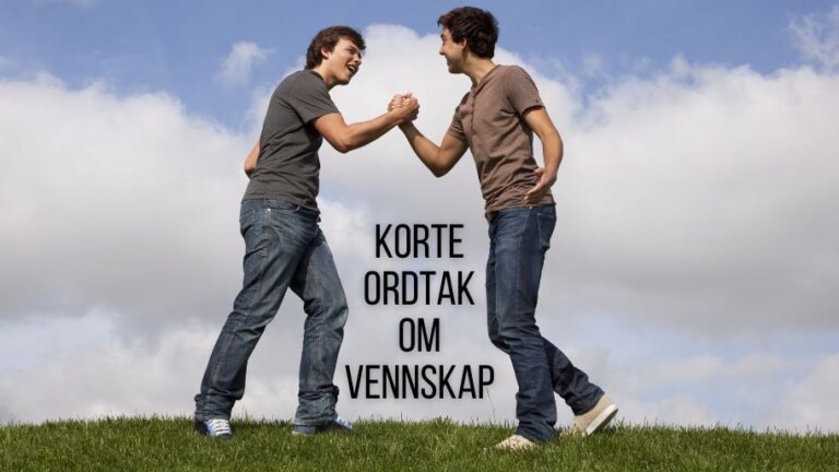 50+ Ordtak om Vennskap | Vitser og Gåter