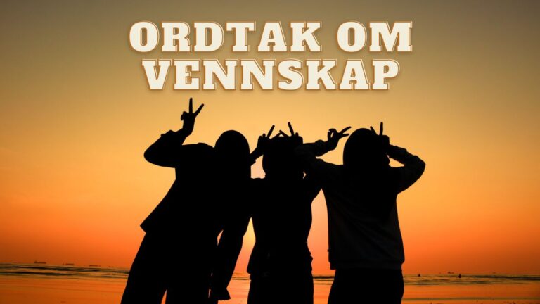 50+ Ordtak om Vennskap | Vitser og Gåter